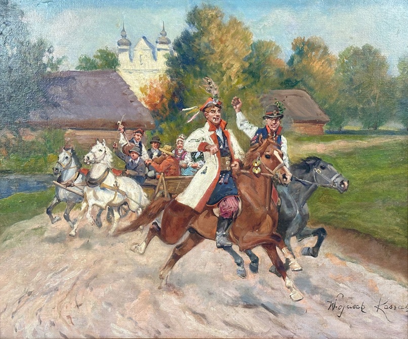 Wojciech Kossak (1856 – 1942) ? | Polish Art Corner